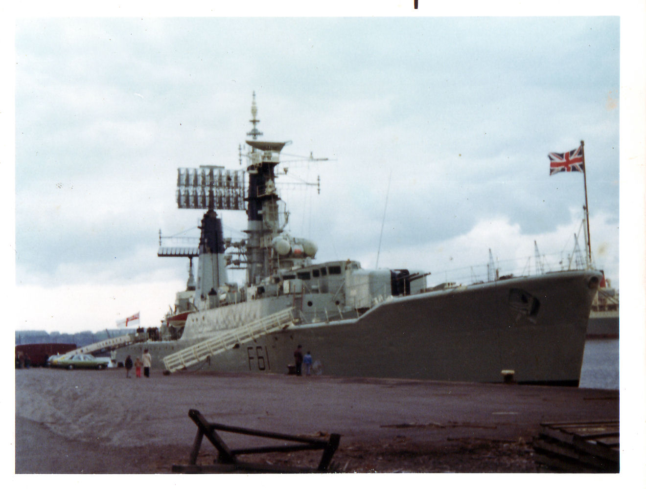 Trains and Boats and Planes: Warships at Cardiff Docks in the 60s and 70s