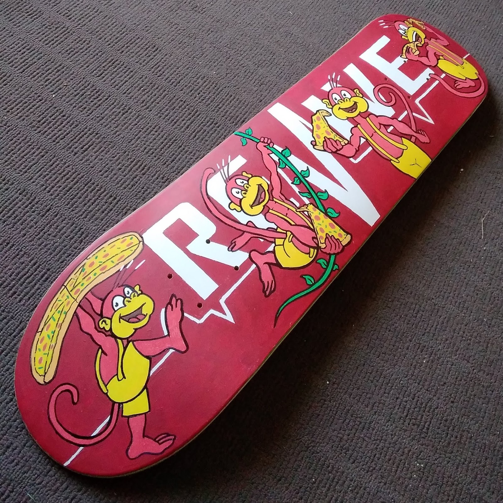 Revive Skateboards, Design a Lifeline Competition - My Pizza Monkeys ...