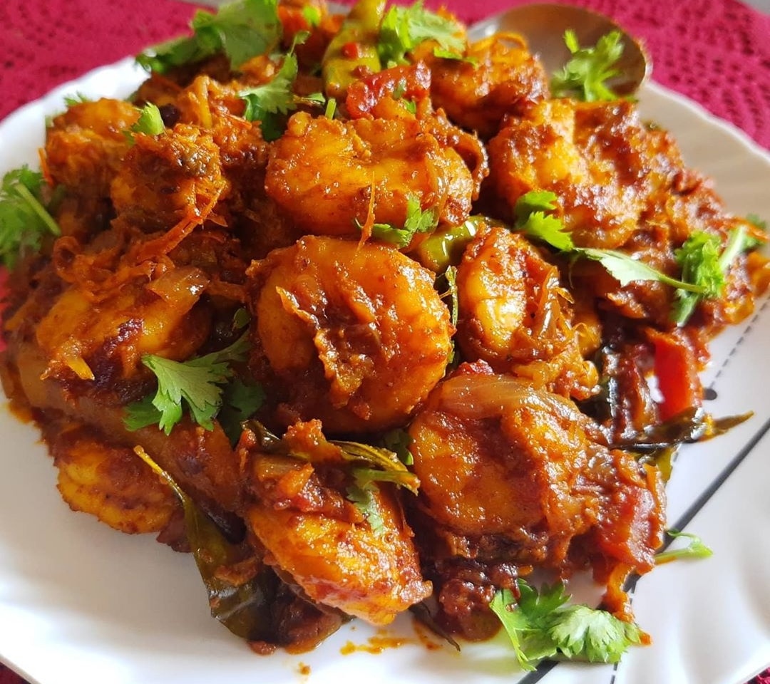 Kadai Prawn Fry
