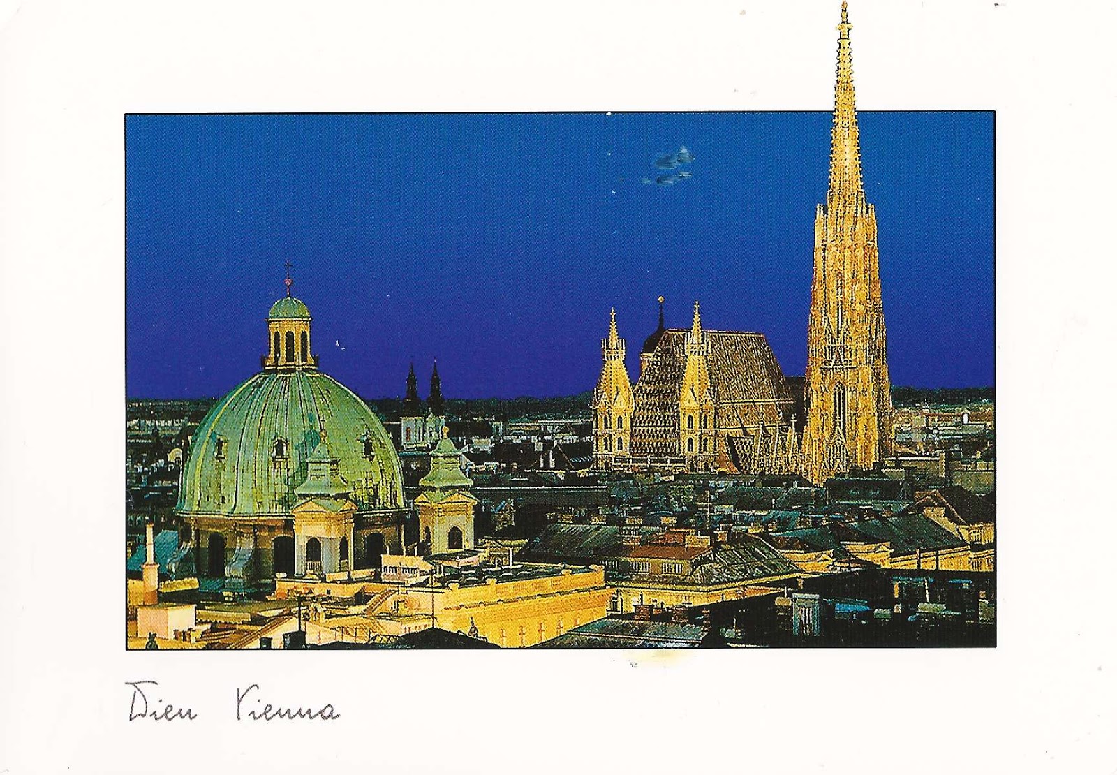 A Journey of Postcards: Vienna, capital of Austria