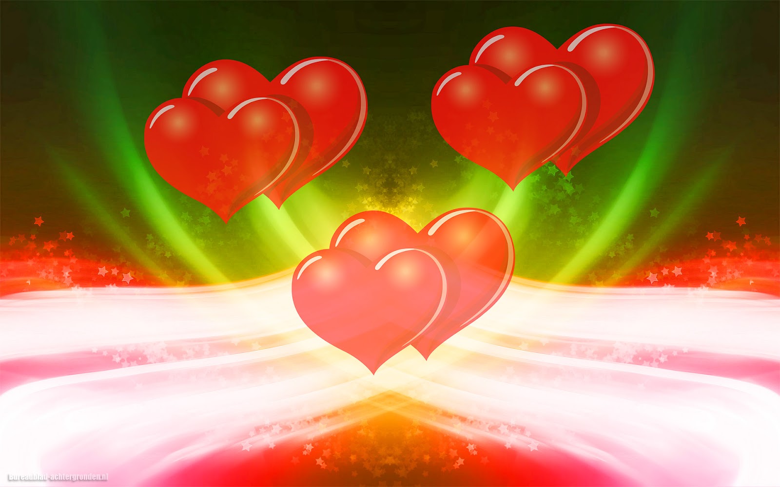 15 unieke liefde achtergronden met liefdes hartjes