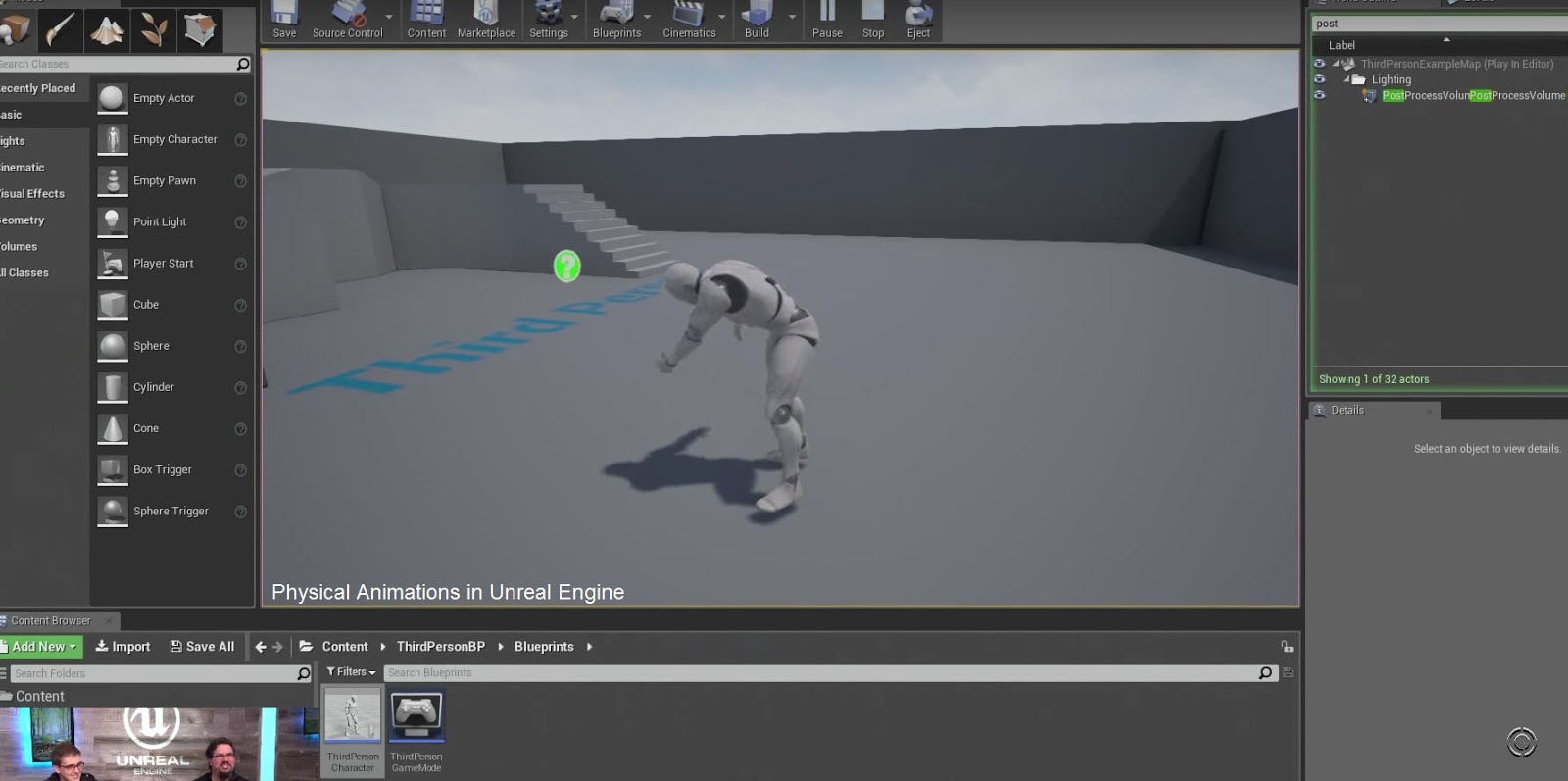 Physical Animations In Unreal Engine Cg Tutorial