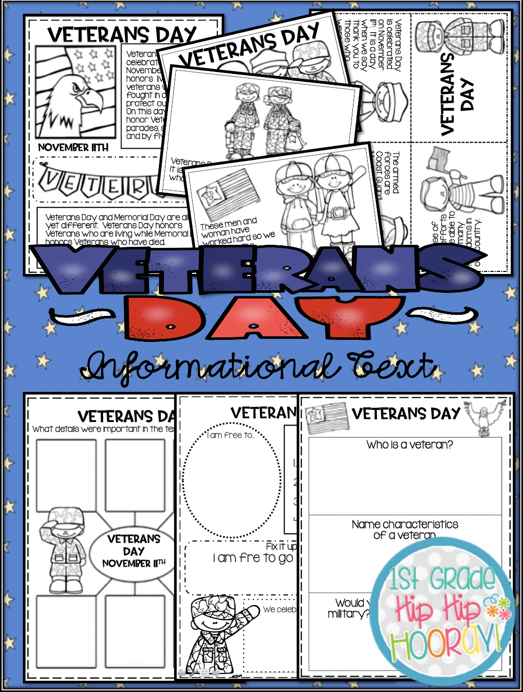 1st Grade Hip Hip Hooray!: Veterans Day...November 11th!
