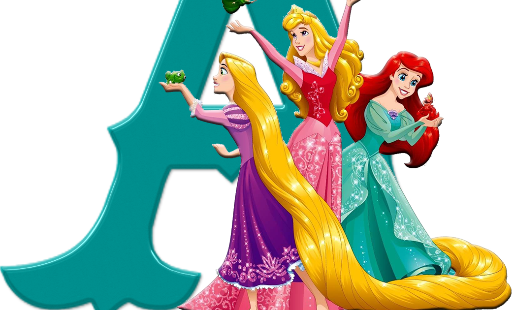 Sussurro de Amor: Alfabeto Decorativo Princesas 2