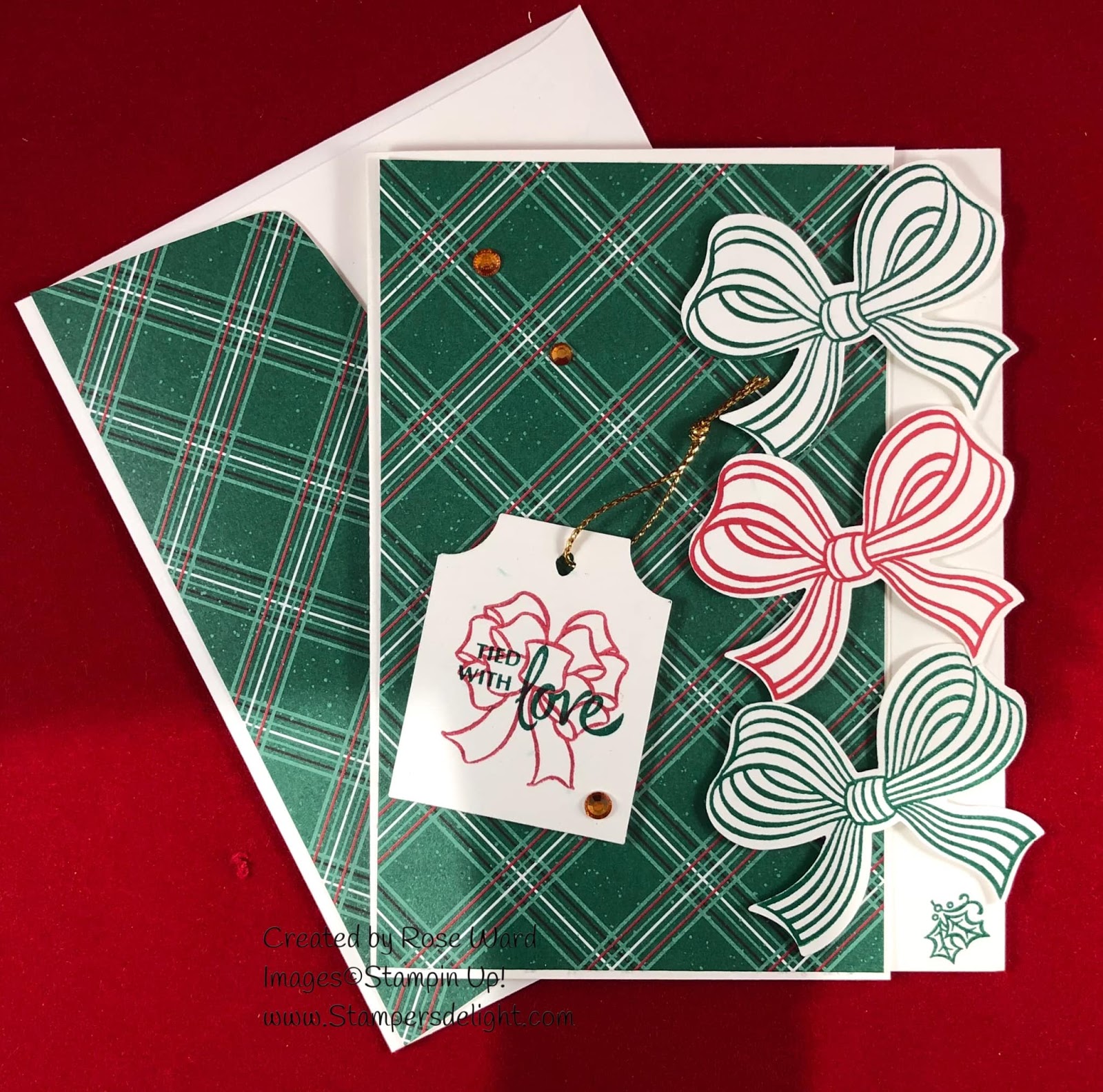 Stampersdelight: Gift Wrapped Bundle Samples and Tutorial