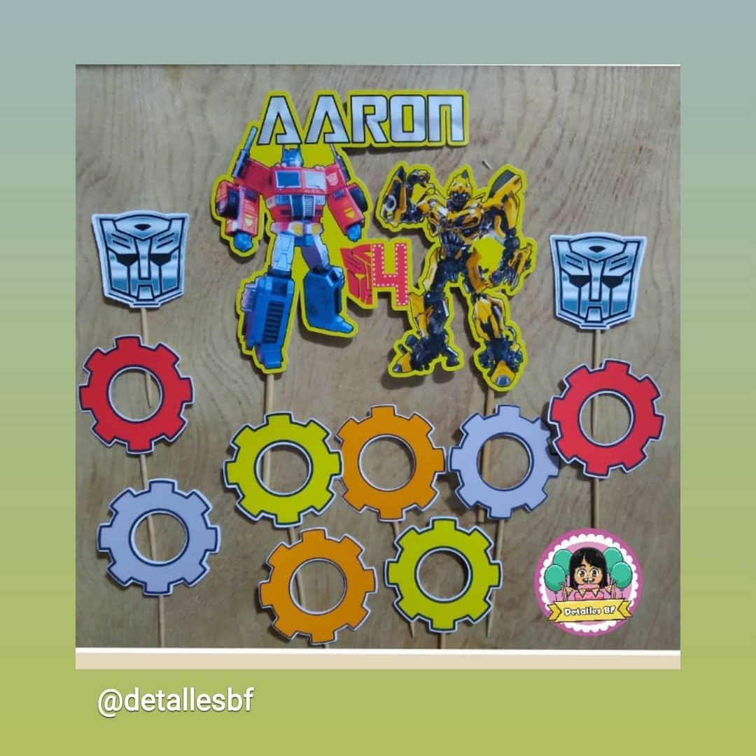 Topper Transformer Aaron 4 - Mis Toppers Tus Toppers