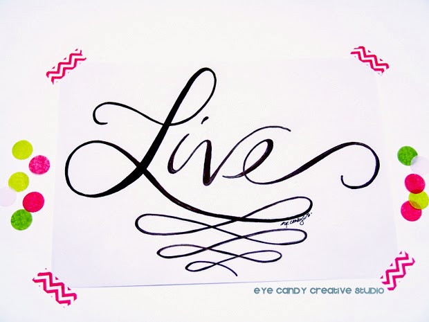 Eye Candy Creative Studio: ART PRINTS :: Custom 'One Little Word ...
