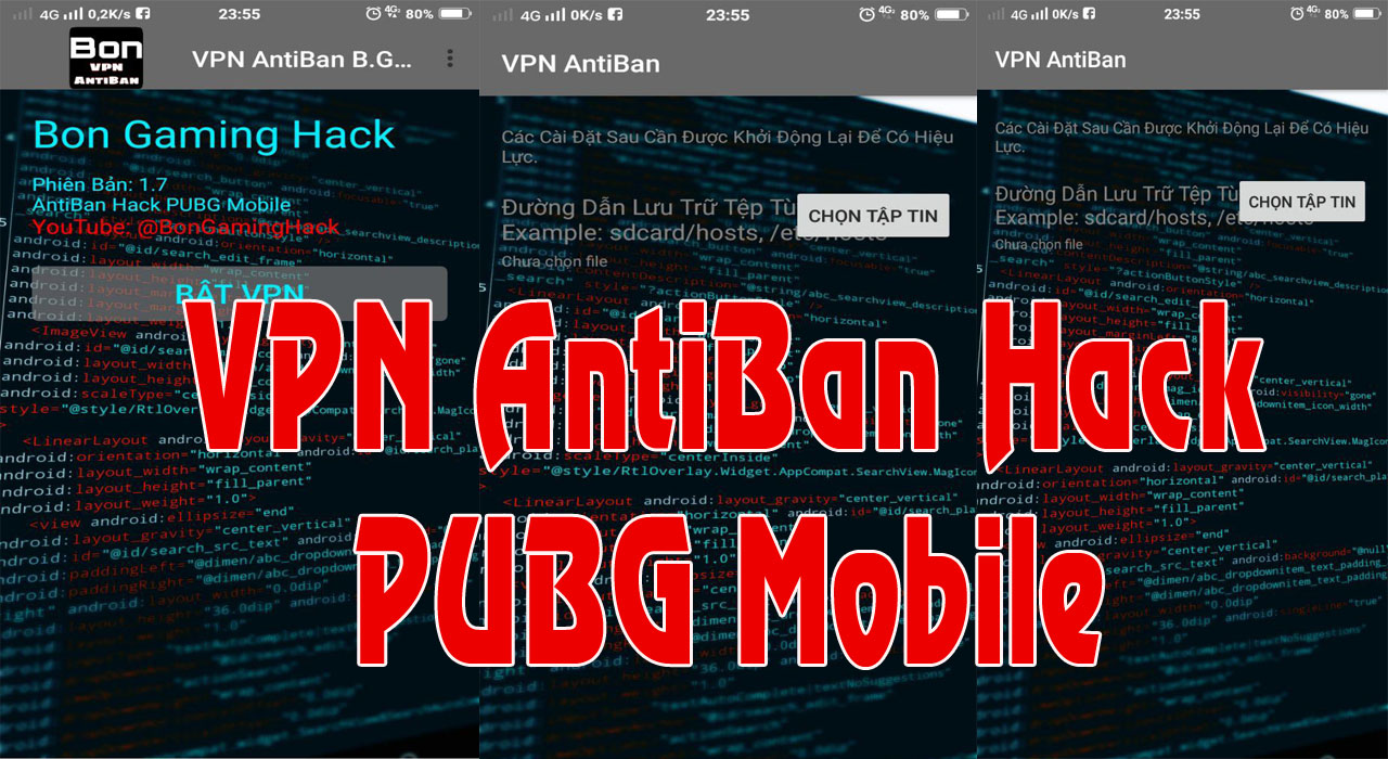 VPN AntiBan Hack PUBG Mobile Cập Nhật 1 - 2