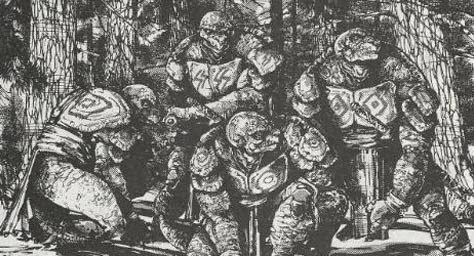 The Huh?: Teenage Mutant Ninja Turtles: Comic Review: TMNT: Soul's Winter