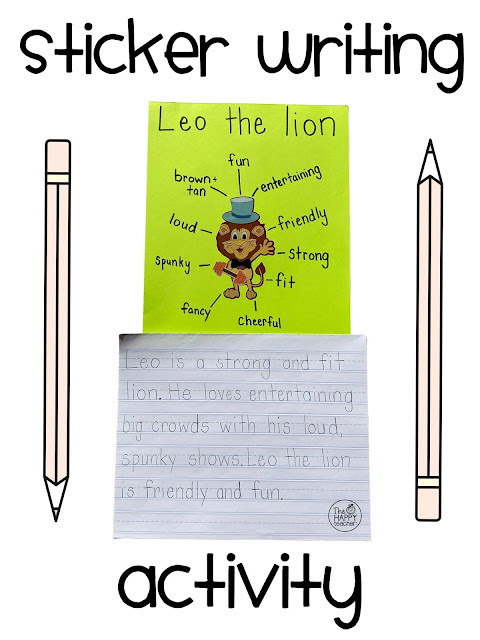 Fun and Easy Writing Activity | TheHappyTeacher