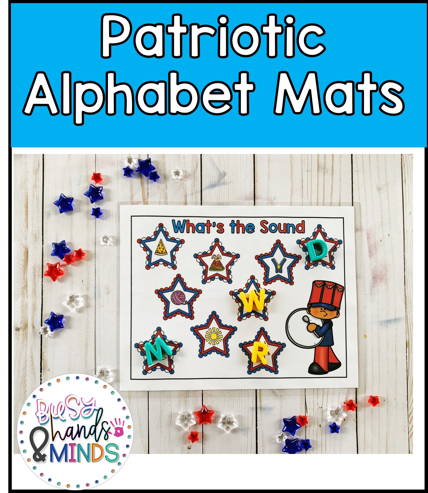 Patriotic Activities for Preschool | Busy Hands and Minds