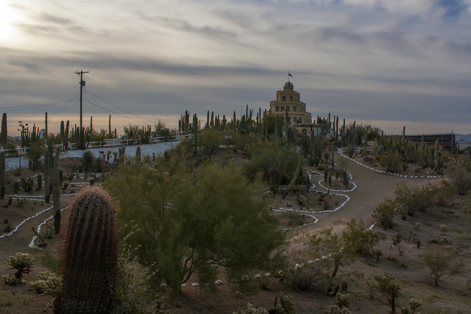Ladee's Travels: Phoenix, AZ - Tovrea Castle at Carraro Heights