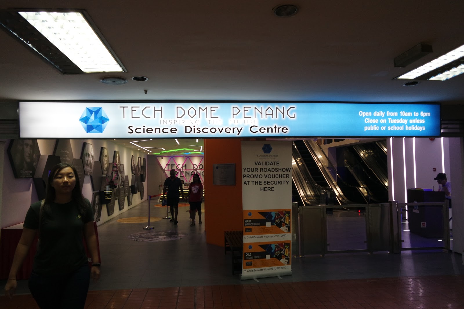 Amanda's little backpack: Penang Tech Dome