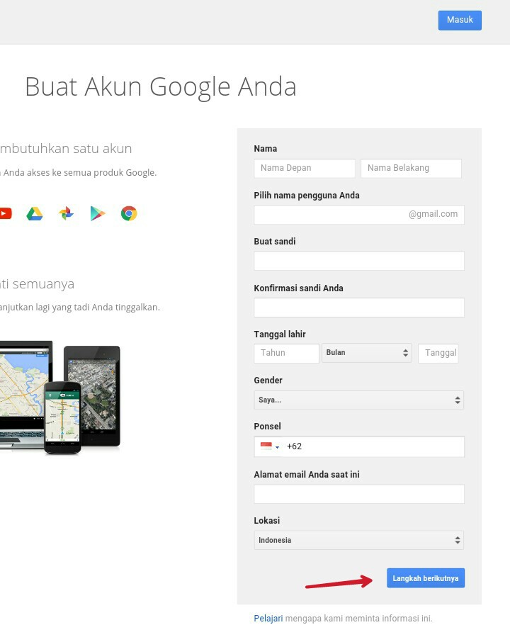 Cara Membuat Akun Google Dengan Cepat dan Mudah | icikiblog