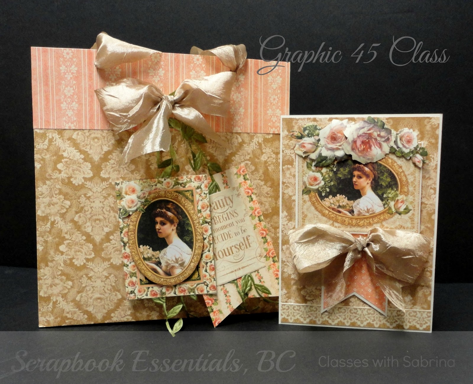 Favourites of 2017 # 2 - Graphic 45 Card Classes | Aspiring to Creativity