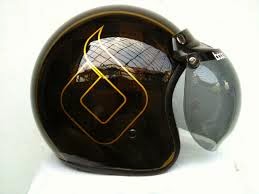 Daftar harga helm bogo kulit asli sni retro vespa model setengah murah 2020