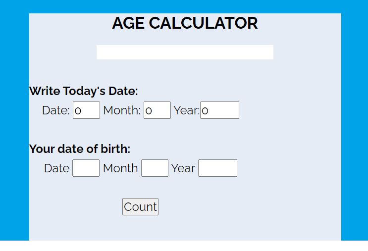Application To Calculate Your Age - Modul Ajar Kurikulum Merdeka