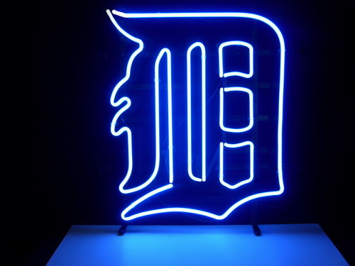 Wiki Neon Sign Blog: MLB DETROIT TIGERS Baseball Beer Bar Neon Sign 17 ...