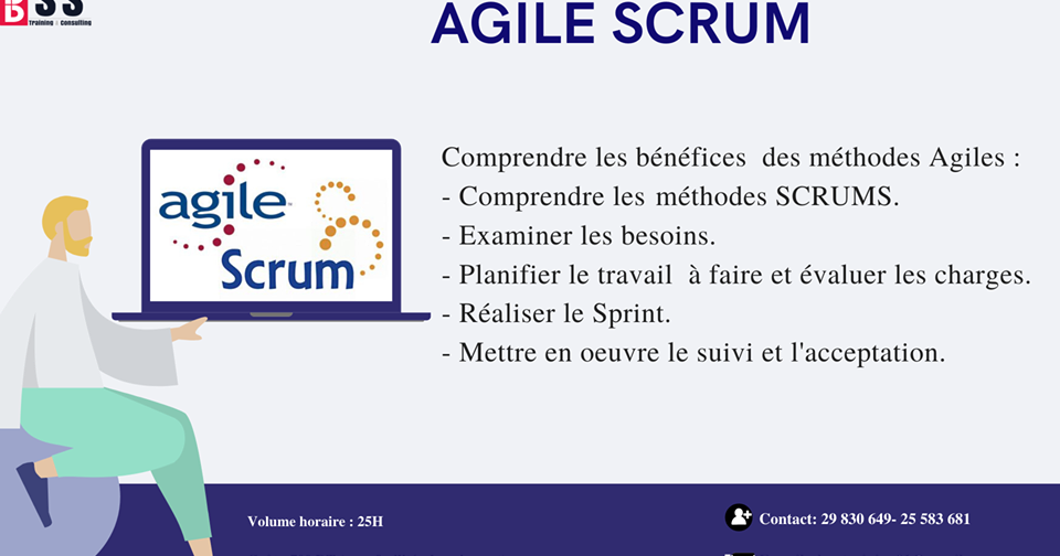 Formation réseau informatique et développement web: Formation Agile Scrum