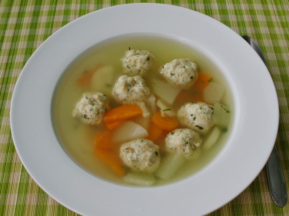 Lenka blogja: Húsgombóc - levesbetét