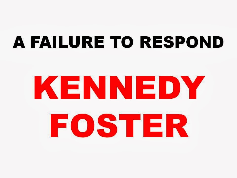 BAY POST INTERNET: Sunday Essay - Kennedy and Foster Fail To Respond