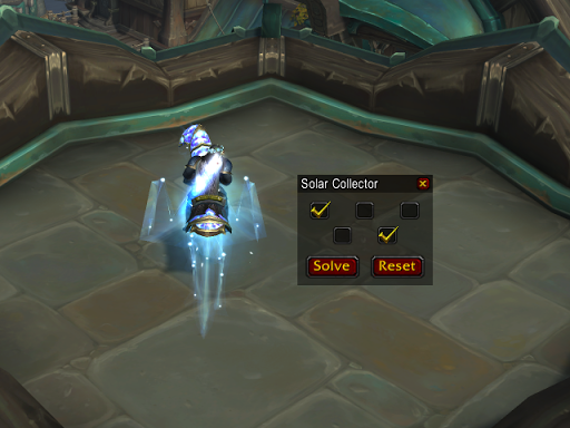 WOW SOLAR COLLECTOR PUZZLE ADDON