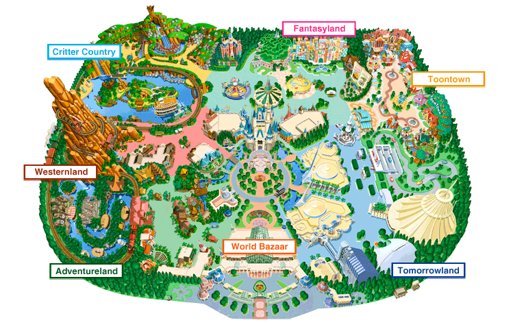 World Maps Library - Complete Resources: Hong Kong Disneyland Maps