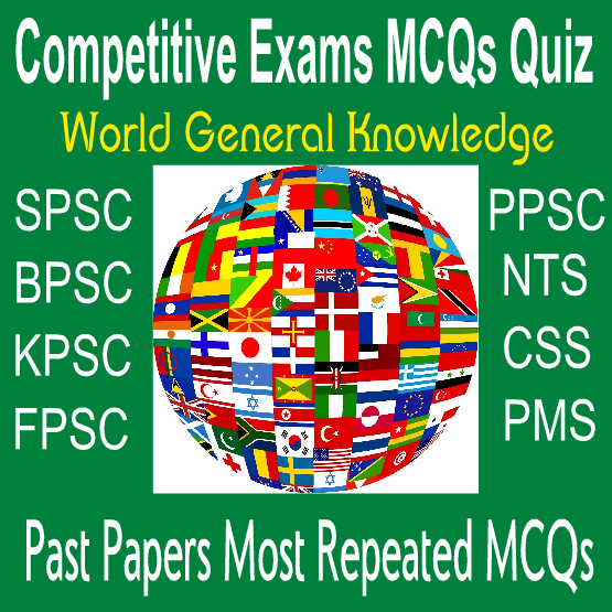 World General Knowledge MCQs Online Quiz Test - EASY MCQS QUIZ TEST