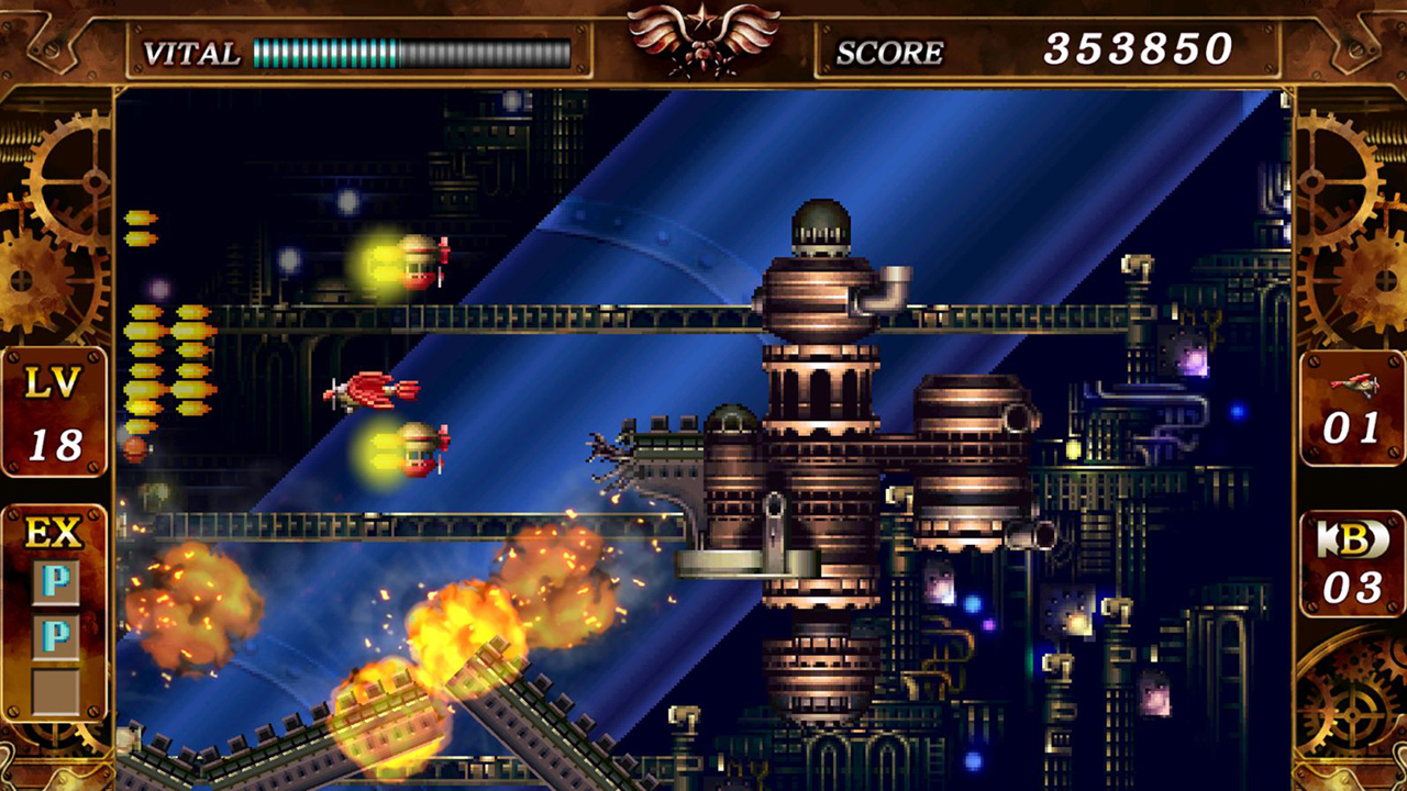 Review - STEEL EMPIRE - Remastered 1992 steampunk shooter! - Good ...