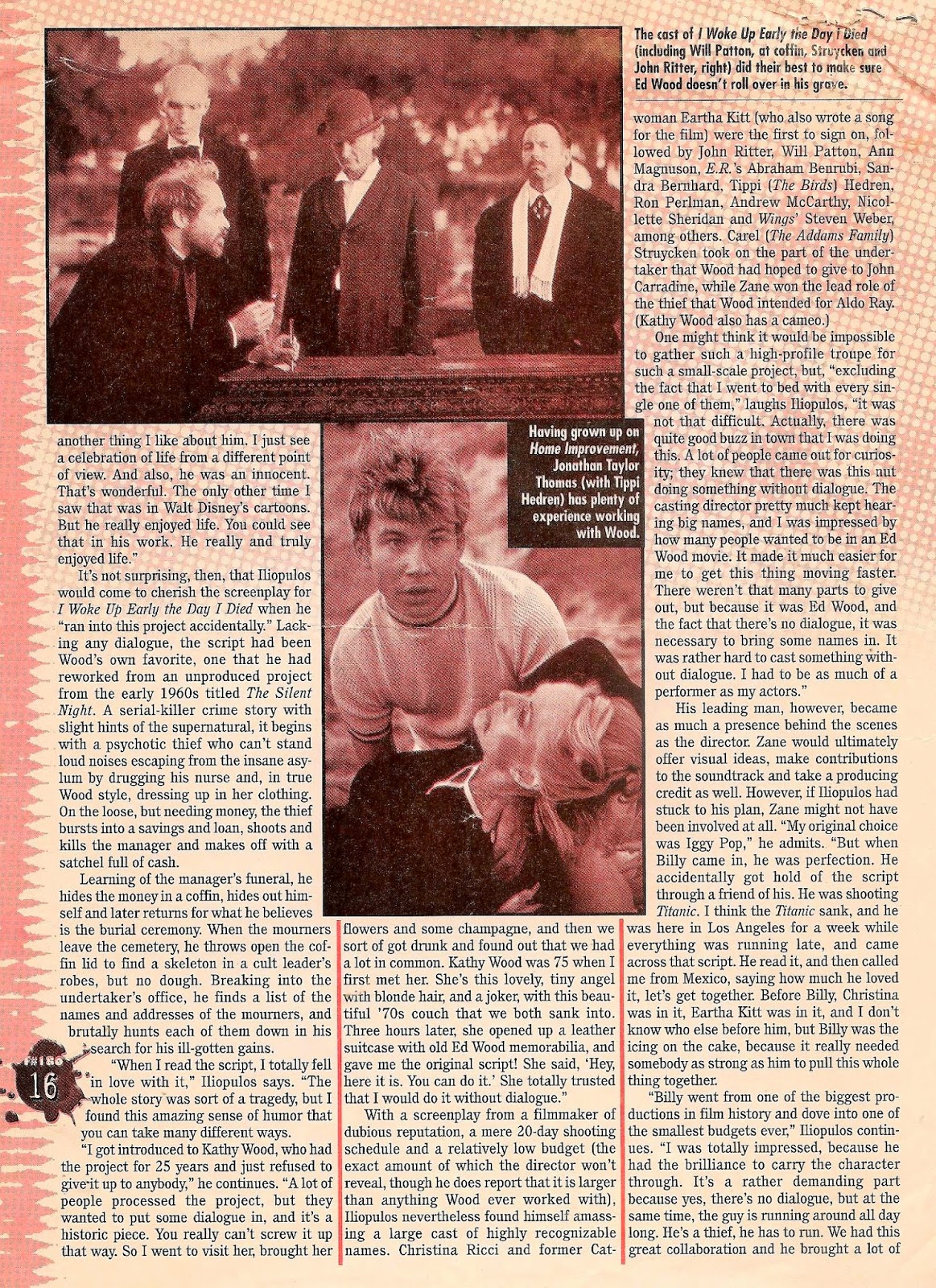 Dead 2 Rights: Ed Wood Wednesdays, week 42: 'I Woke Up Early the Day I ...