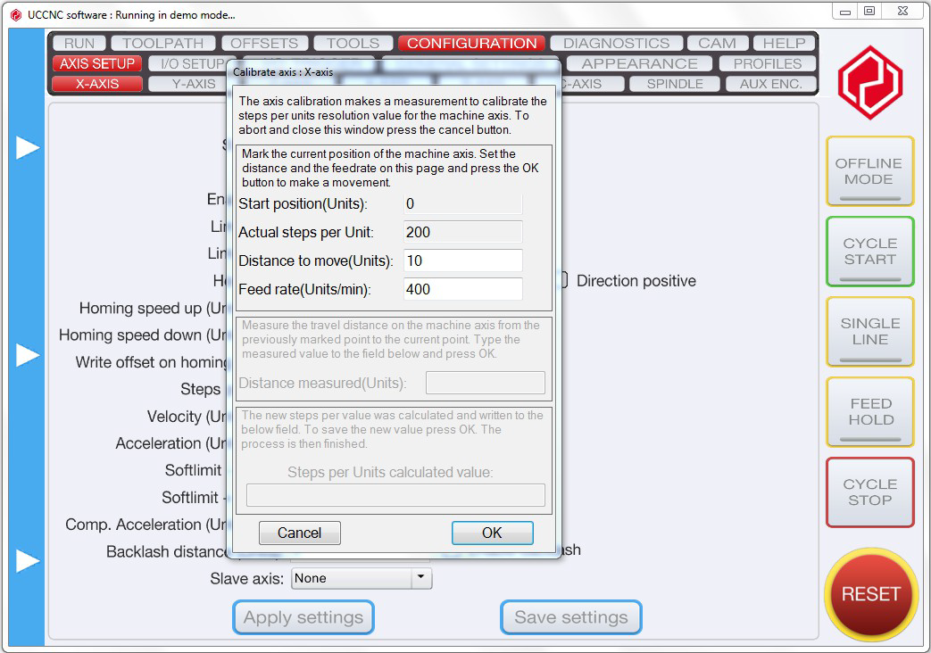 DiscoverThat - Journal: UCCNC setup quick reference