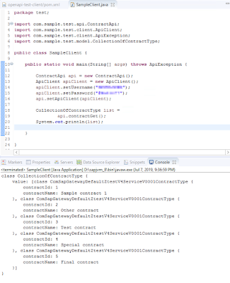 SAP ABAP Central: How to create an openApi Rest Service from an oData ...