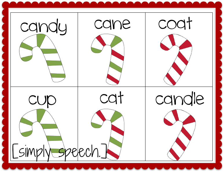 Holly Jolly Articulation Cards! | Simply Speech