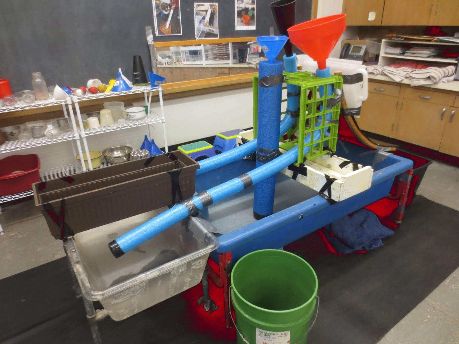 SAND AND WATER TABLES: The art of pouring