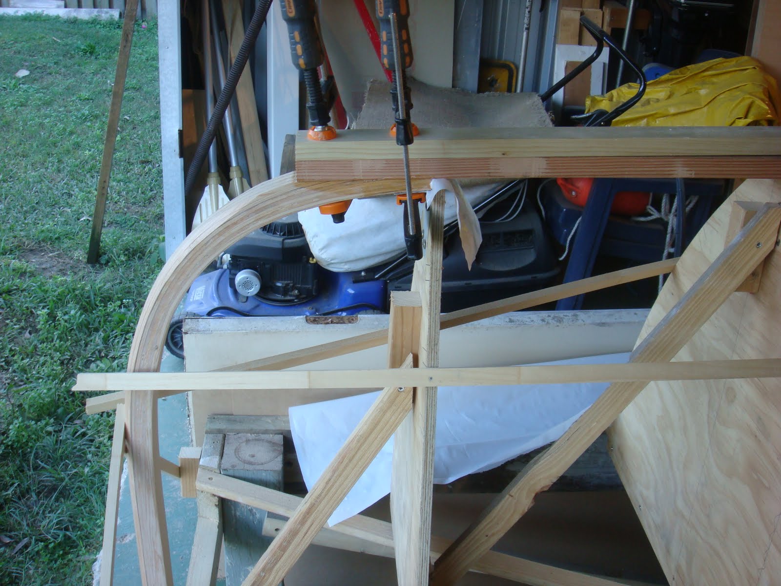 Dave's Acorn 15 Build: Day 11 - Fit and Glue Keelson to Stem and Transom