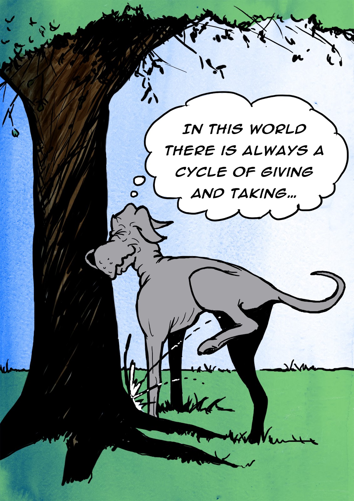 Dogtaris Daily Cartoons: Tree huggers