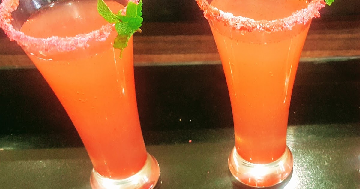 Tropical Sunset Cocktail | Miss Rejo's Corner