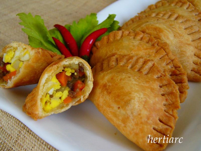 Resep Pastel Panggang Isi Kentang Cabe Hijau | Resep Masakan Khas Nusantara