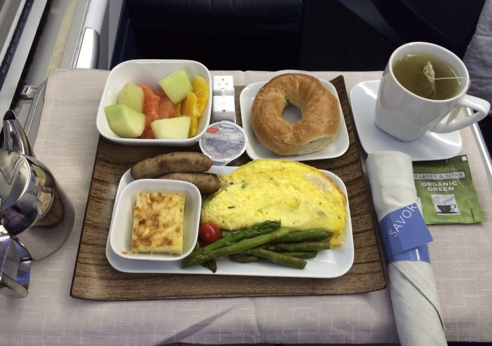 Delta Air Lines In-Flight Meal (Business Class) / デルタ航空 機内食（ビジネスクラス ...
