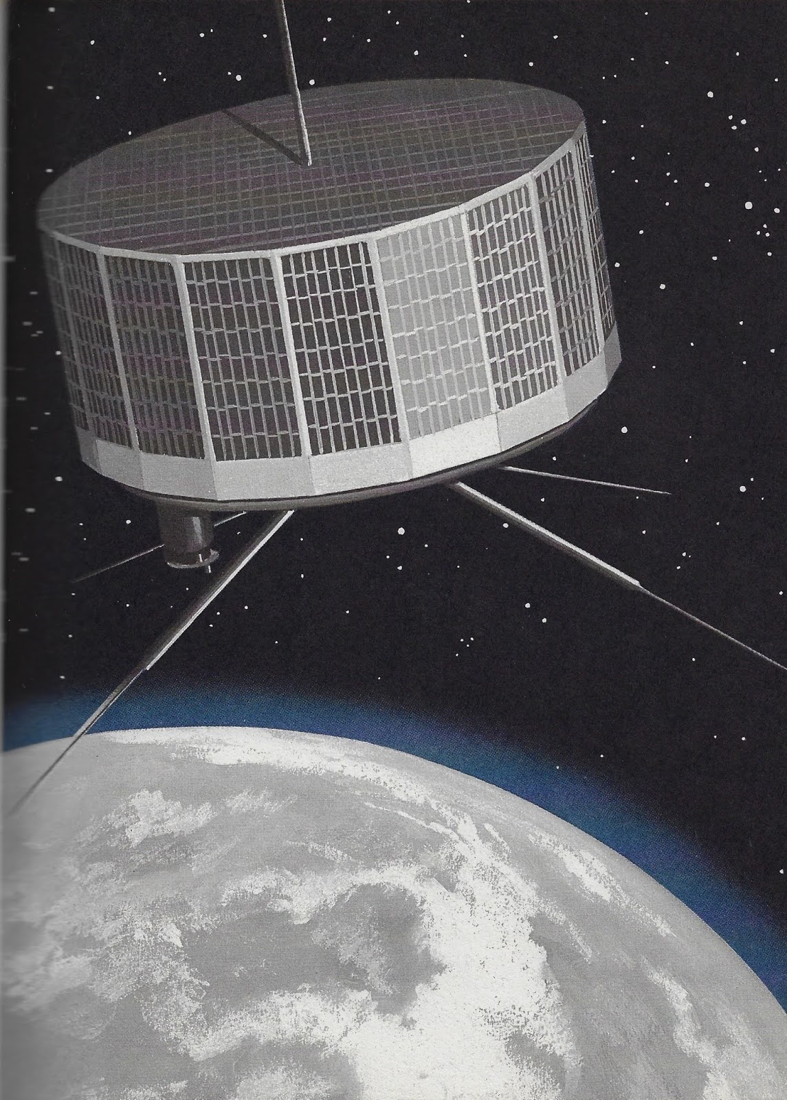 Dreams of Space - Books and Ephemera: Satellites in Outer Space (1960)