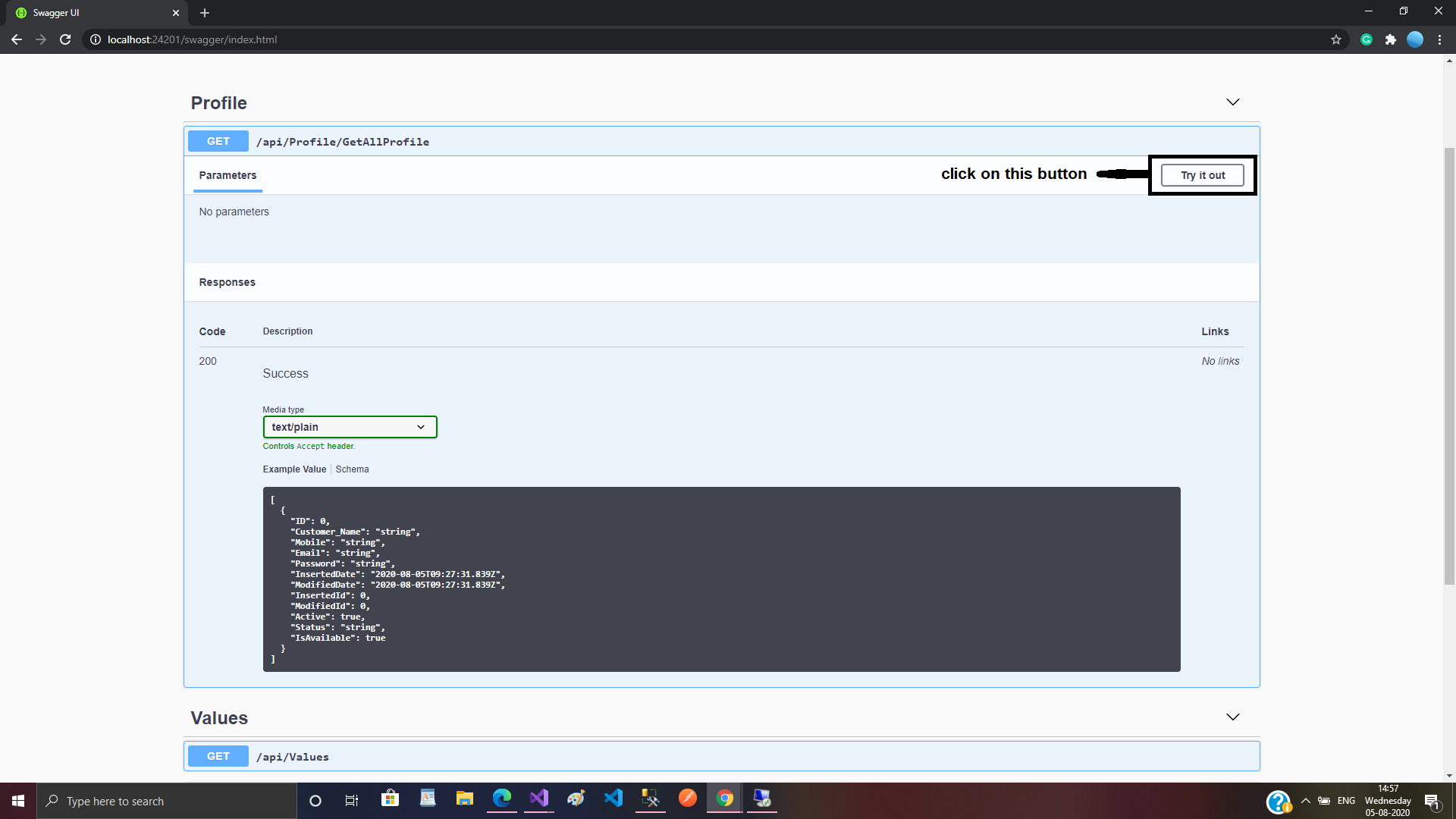 How To Retrieve Data From Database In Asp Core Web Api