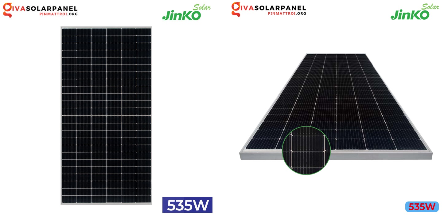 Tấm pin mặt trời Jinko Solar Tiger Pro 535W