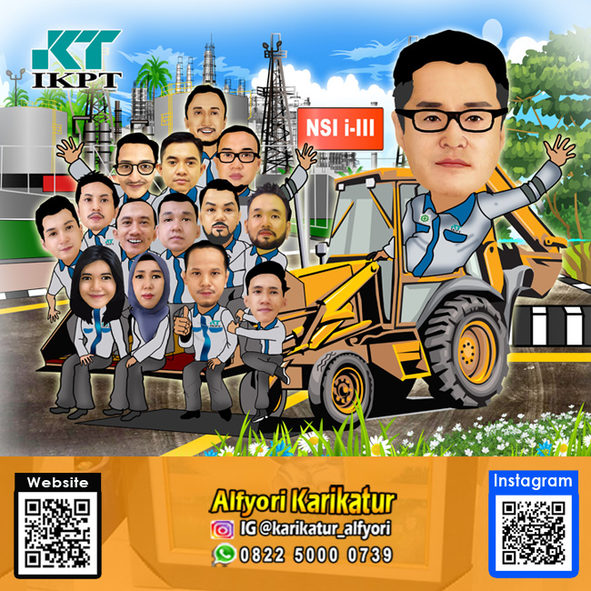 Karikatur Jasa Karikatur Jakarta Depok