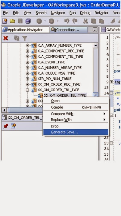 Anil S Oracle Application Framework Blog Another Way Passing Table Type Object From Oaf