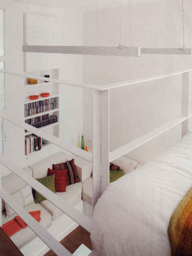 Marzua: Una antigua portería de 25 m² convertida en un fantástico loft