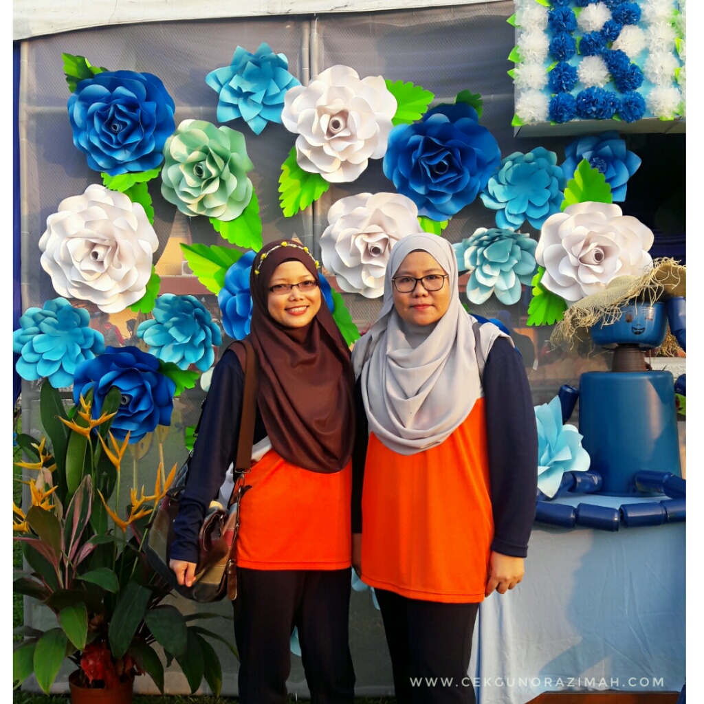 Kemeriahan sukan sekolah dengan tema floria ~ Cikgu Norazimah