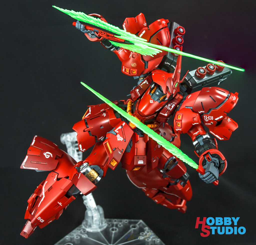 Painted Build: RG 1/144 MSN-04 Sazabi