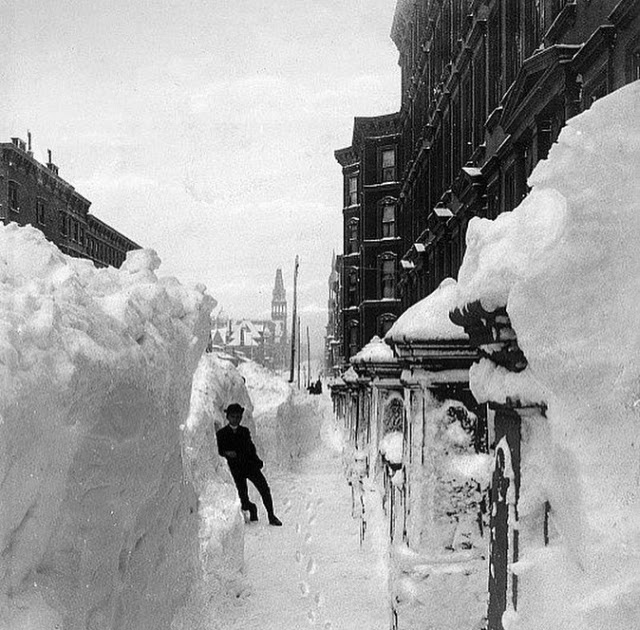 Neon Rocketship: The Great Blizzard Of 1888