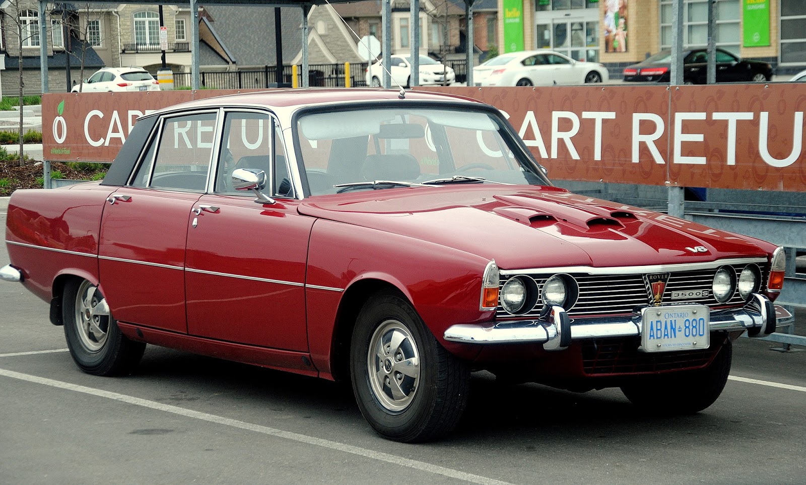 Camera on King & Aurora : Exotic classic cars spotted in and around King...