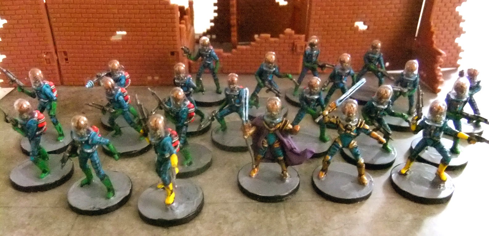 SHADOWKINGS: Mars Attacks painted miniatures